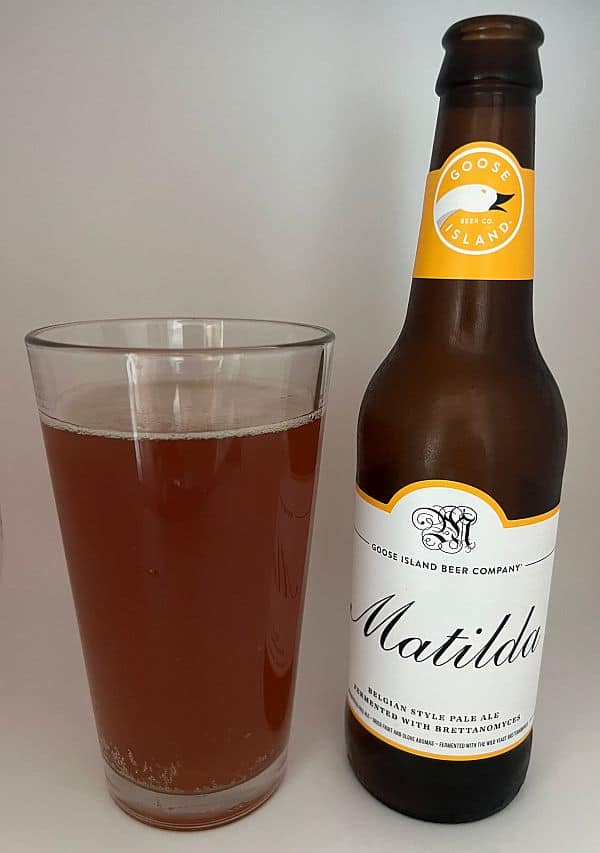 Beer Review: Goose Island Matilda - Hops Aficionado