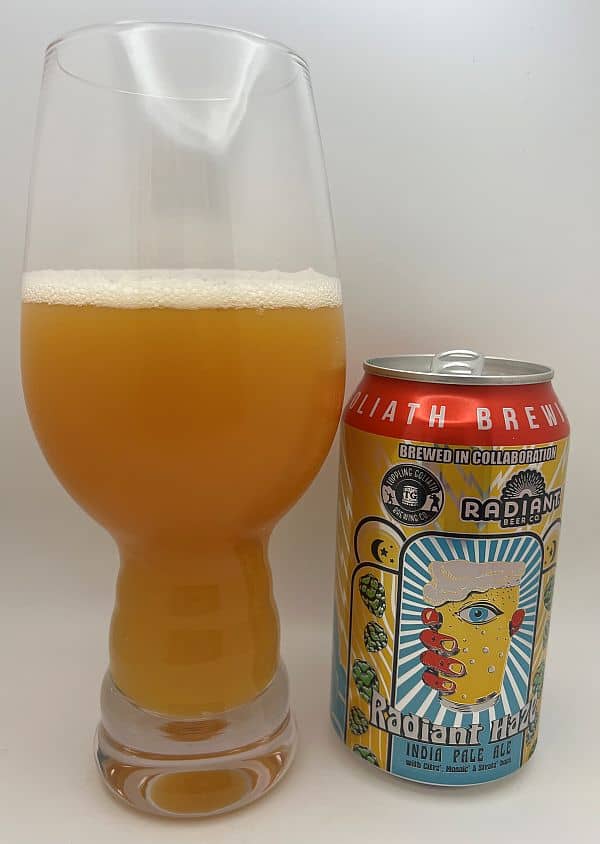 Beer Review: Toppling Goliath Radiant Haze IPA - Hops Aficionado