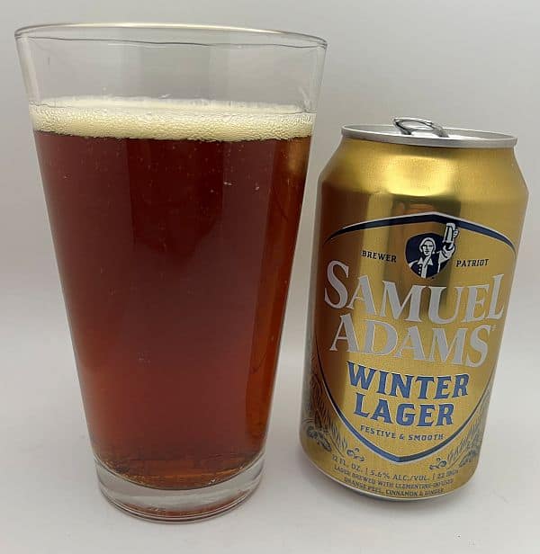 Beer Review: Samuel Adams Winter Lager 2024 - Hops Aficionado