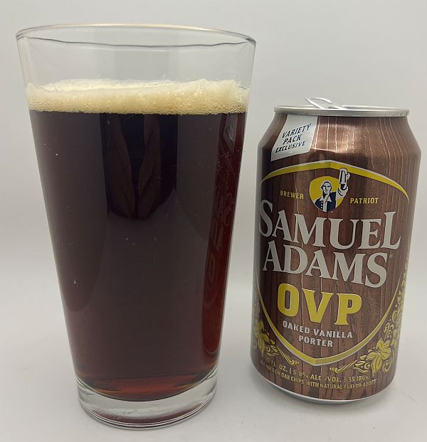 Review of Samuel Adams OVP Oaked Vanilla Porter - Hops Aficionado