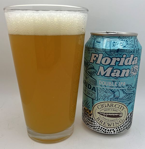 Cigar City Brewing Florida Man Double IPA Review - Hops Aficionado