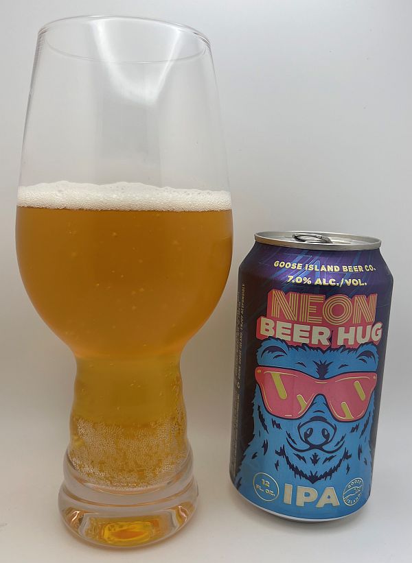 Goose Island Neon Beer Hug IPA Review - Hops Aficionado
