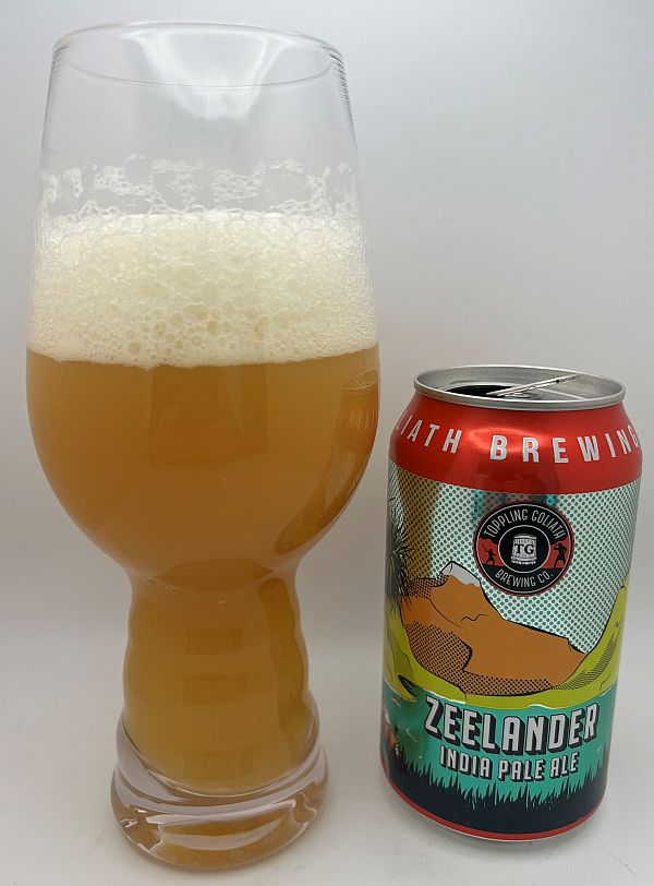 Toppling Goliath Brewing Co. Zeelander IPA Review - Hops Aficionado