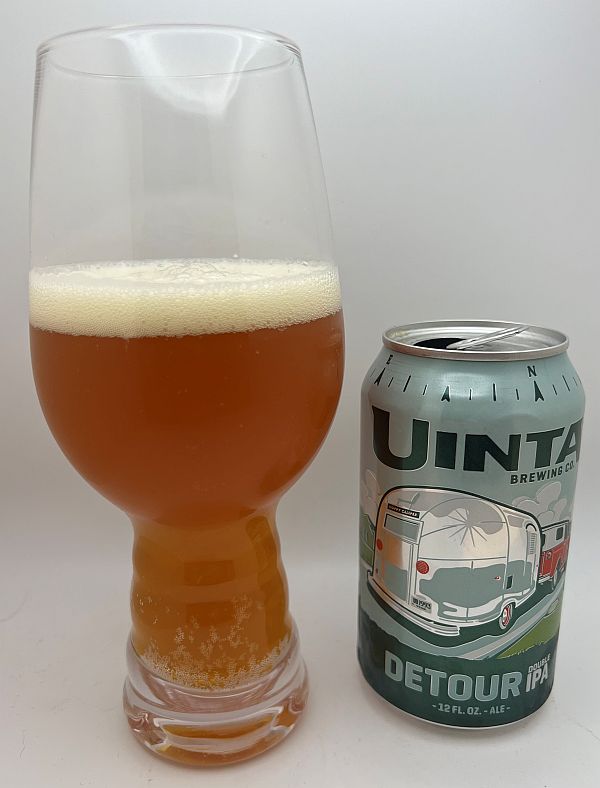 Uinta Brewing Detour Double IPA Review - Hops Aficionado