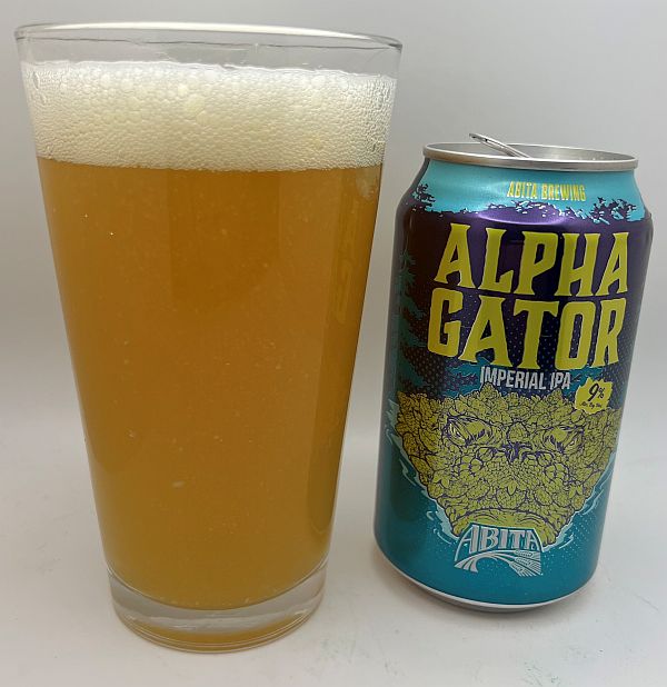 Abita Brewing AlphaGator Imperial IPA Review - Hops Aficionado