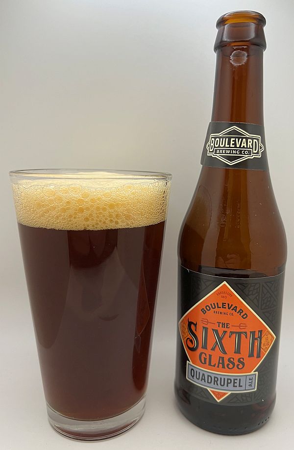 Boulevard Brewing Sixth Glass Quadrupel Ale Review - Hops Aficionado