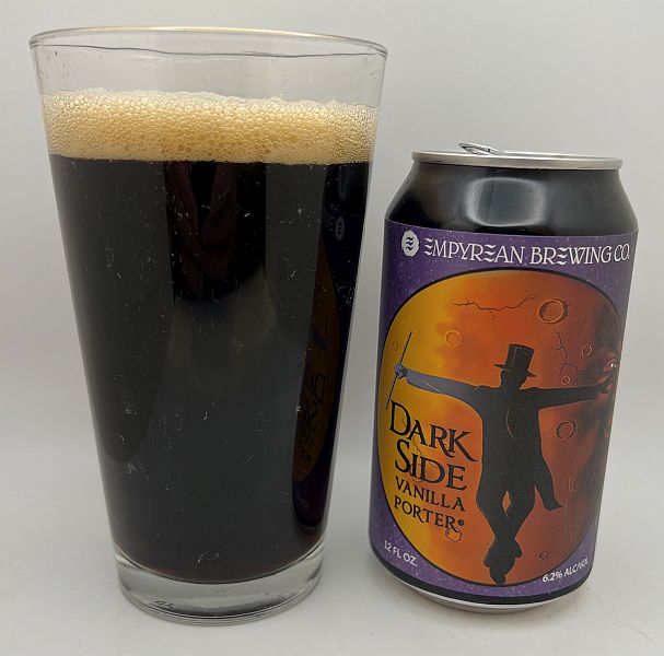 Empyrean Brewing Dark Side Vanilla Porter Review - Hops Aficionado