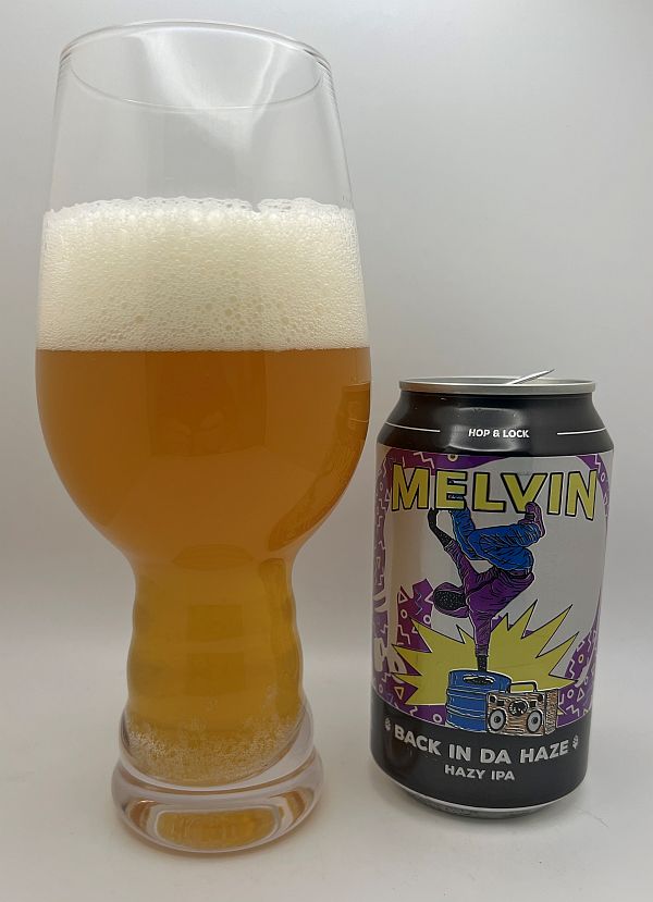 Melvin Brewing Back In Da Haze Hazy IPA Review - Hops Aficionado