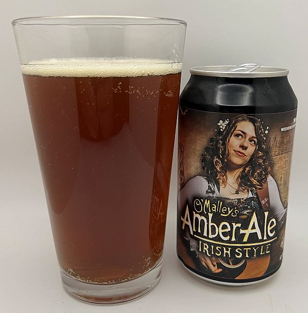 Review of Weston Brewing Company O'Malley's Amber Ale - Hops Aficionado