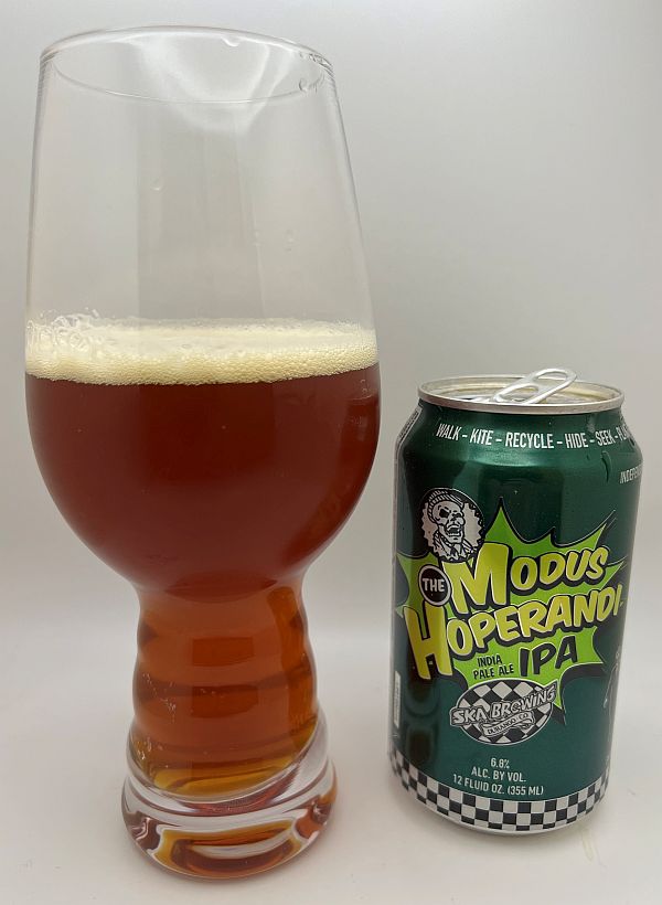 Ska Brewing Modus Hoperandi IPA Review - Hops Aficionado